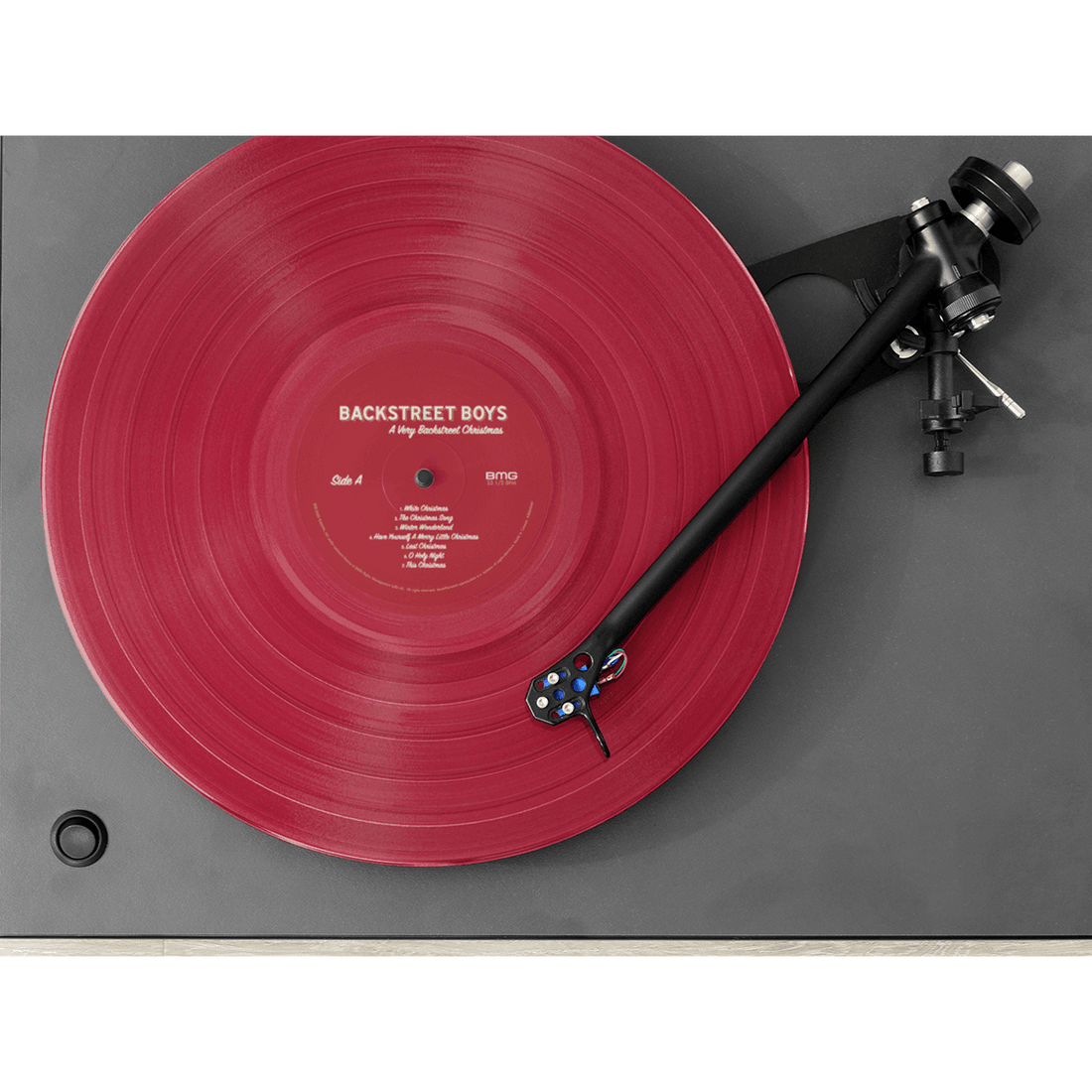 A Very Backstreet Christmas Exclusive Red Vinyl Record – Backstreet Boys